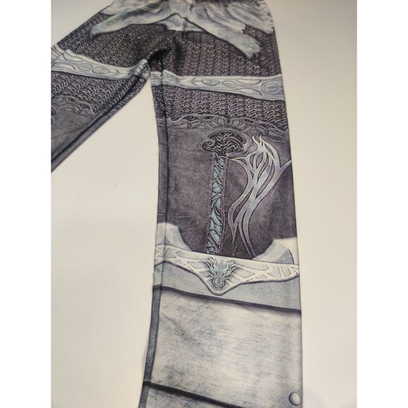 TAFI | Pants & Jumpsuits | Nwot Tafi Steel Armor Leggings Plate Chain ...